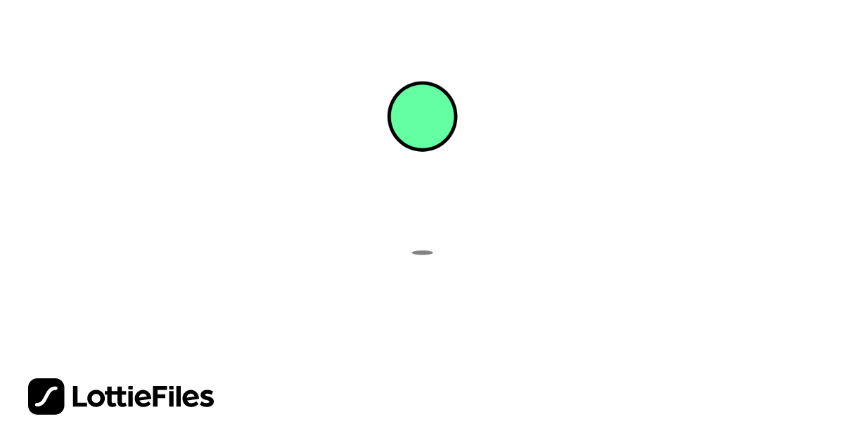 Free Bouncing Ball Animation by Yogesh Pal | LottieFiles