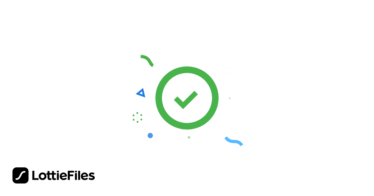 Free Confirmation Animation by Kevin Domingo | LottieFiles
