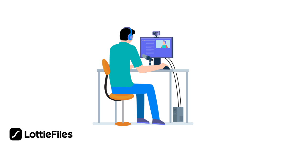 Free Broadcasting live Animation by MD KOWSAR ALI | LottieFiles