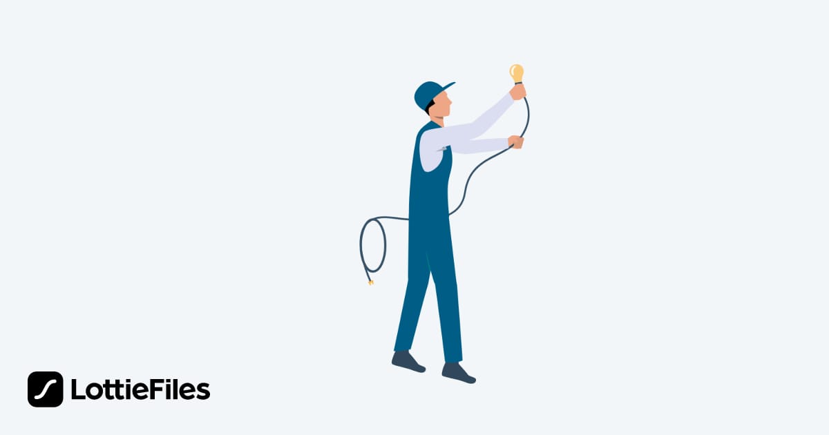 Free Electrician Animation by Angie McManus | LottieFiles