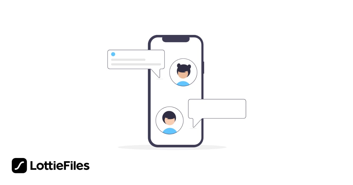 Free Chatting Animation by Chirag | LottieFiles