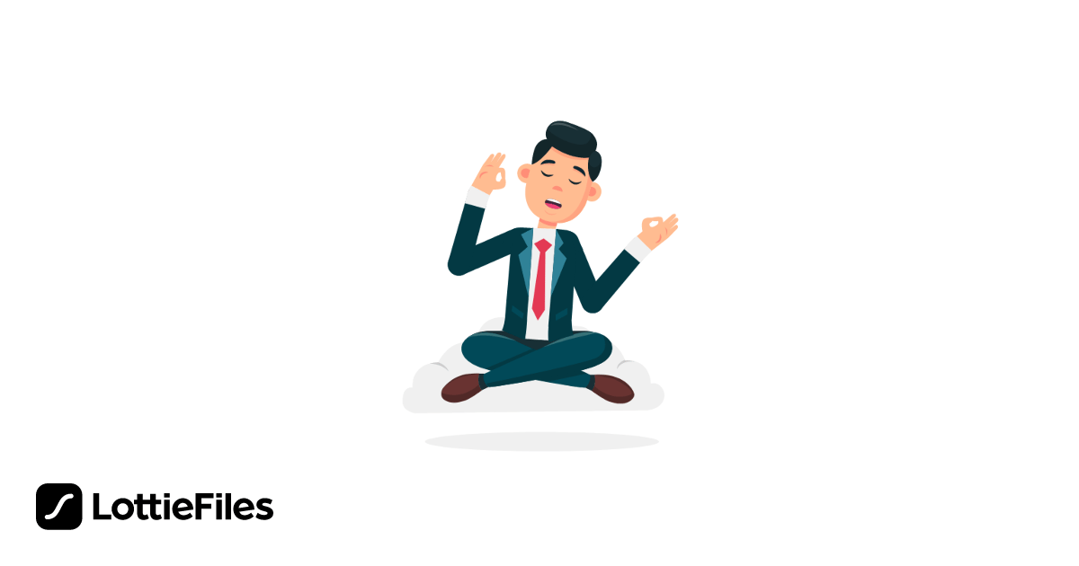 Free Yoga guy Animation by Omar Sarsar | LottieFiles