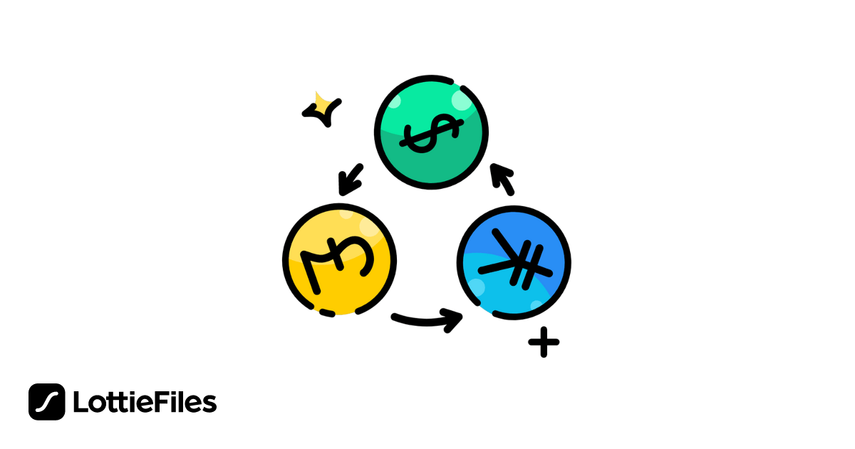 Free Currency Exchange Animation by illustrator kreatif | LottieFiles