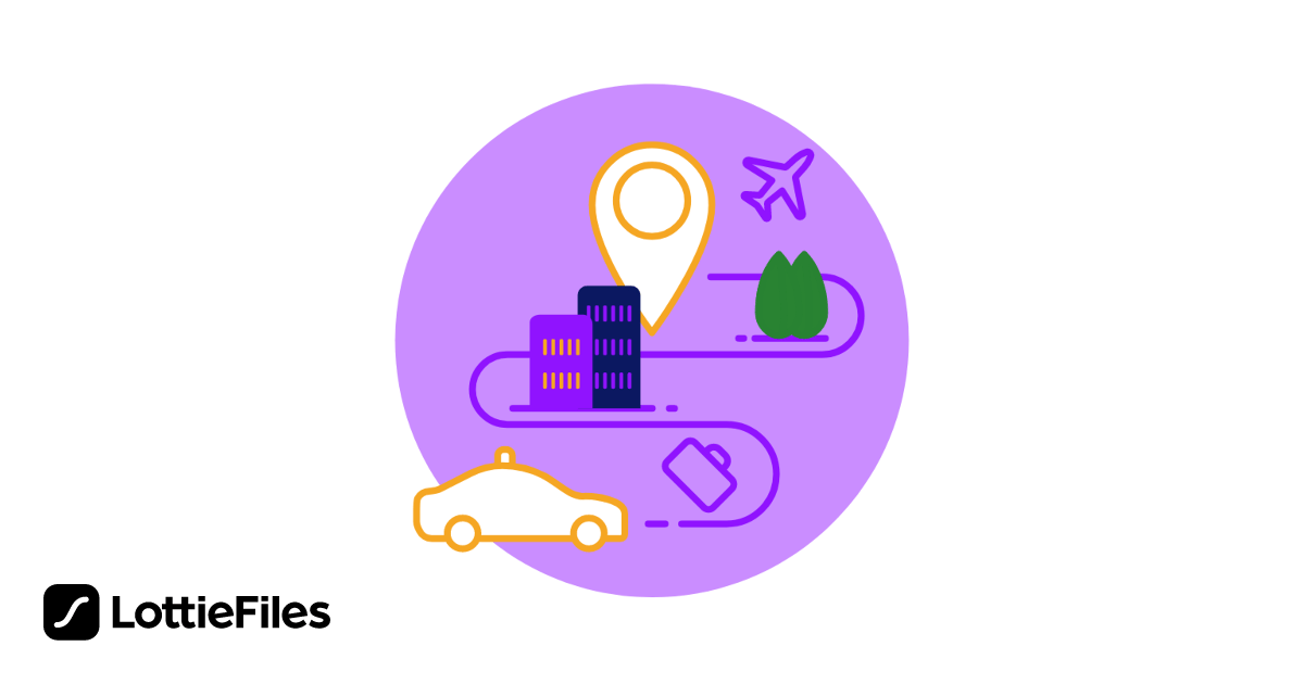 Free cab booking Animation by webologee solutions | LottieFiles