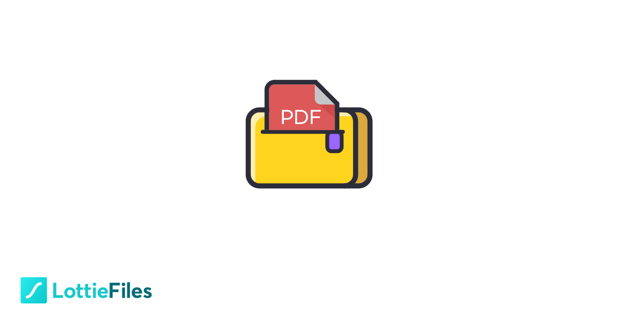 pocket pdf by jinah - LottieFiles