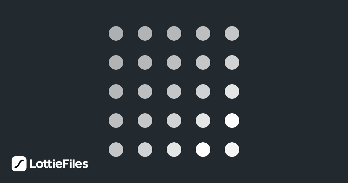 Free Dots with swooshing effect Animation by Majed | LottieFiles