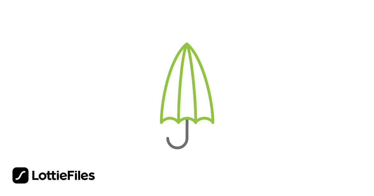 Free Umbrella Animation by LightPress | LottieFiles