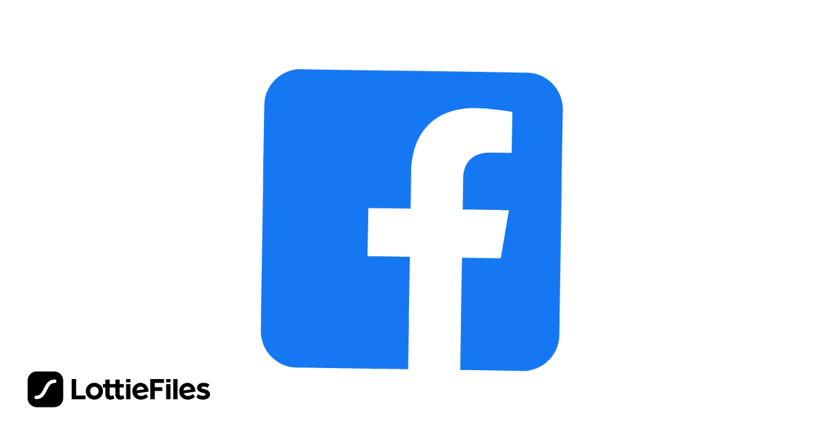 Free Facebook Animated Icon Animation by Hitesh lilaramani | LottieFiles