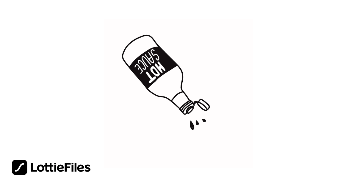 Free Hot Sauce Animation by Ashraf Hamza | LottieFiles