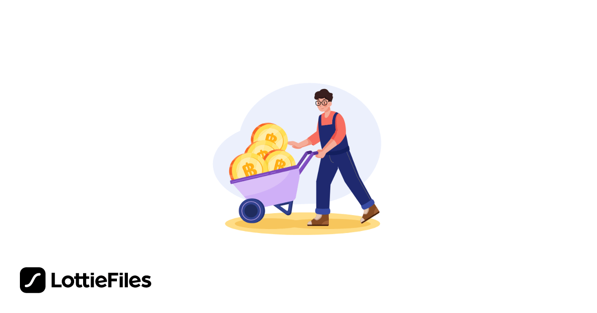 Free Bitcoin Animation by Warishyy Naseer | LottieFiles