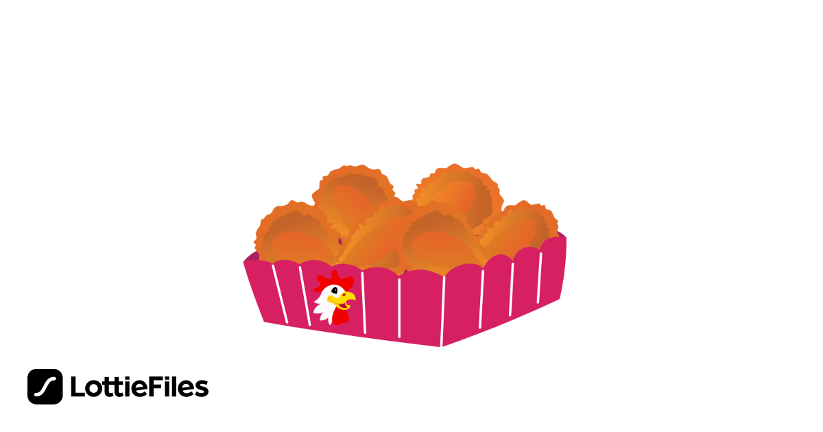 Free Fried Chicken Animation by Christopher Packer | LottieFiles