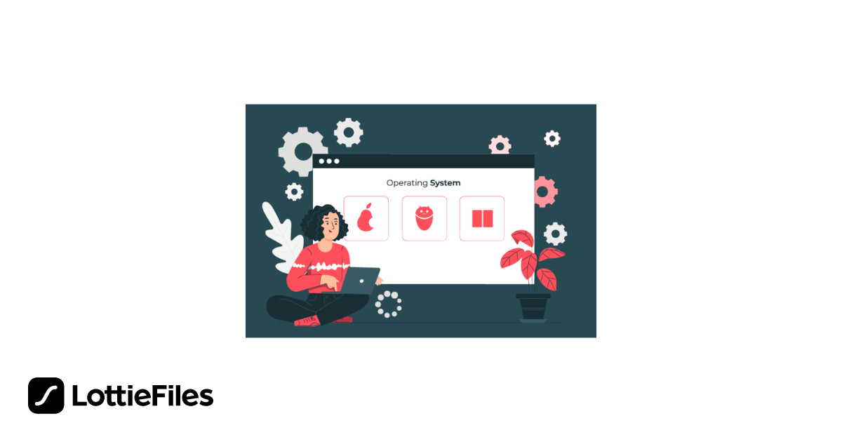 Free Operating System Animation by Chaitanya Karwa | LottieFiles