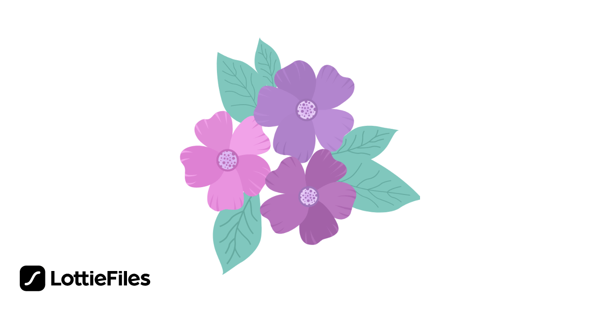 Free Flowers Animation by Tarryn Myburgh | LottieFiles