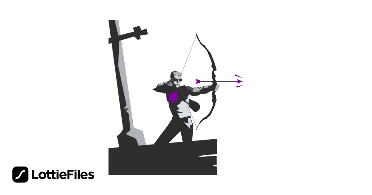 Free Hawkeye Animation by Max Kreventsov | LottieFiles