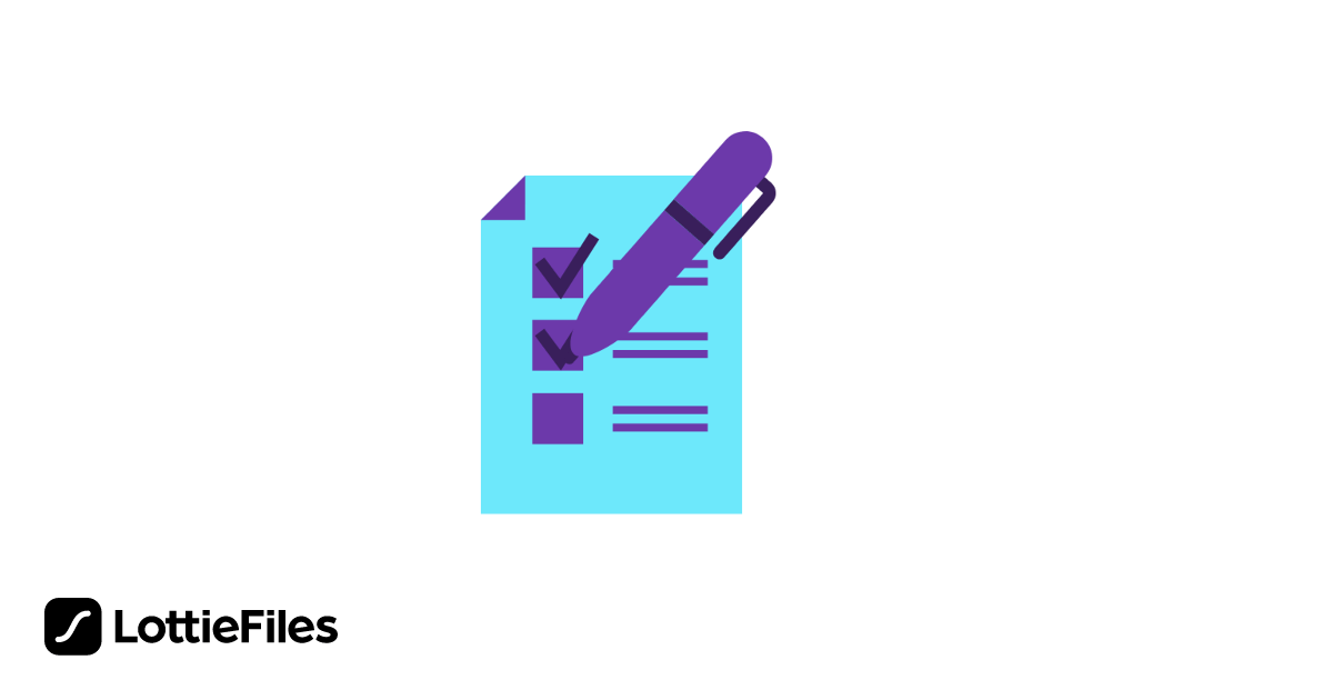 Free check list Animation by matheus gonçalves | LottieFiles