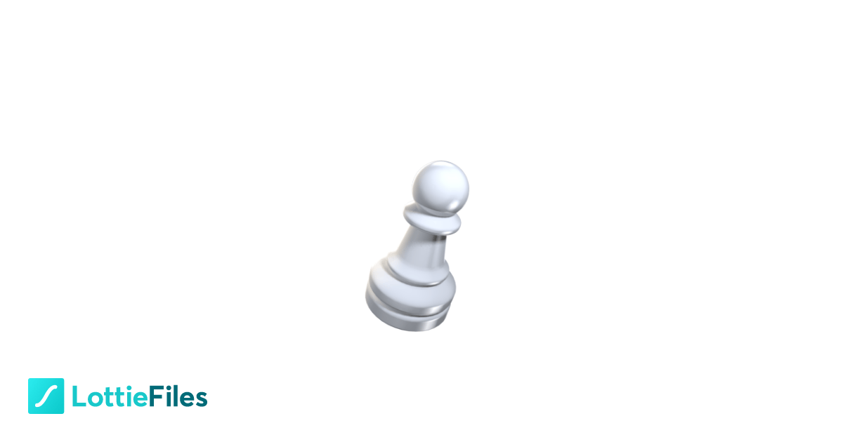 Chess Pawn on LottieFiles. Free Lottie Animation
