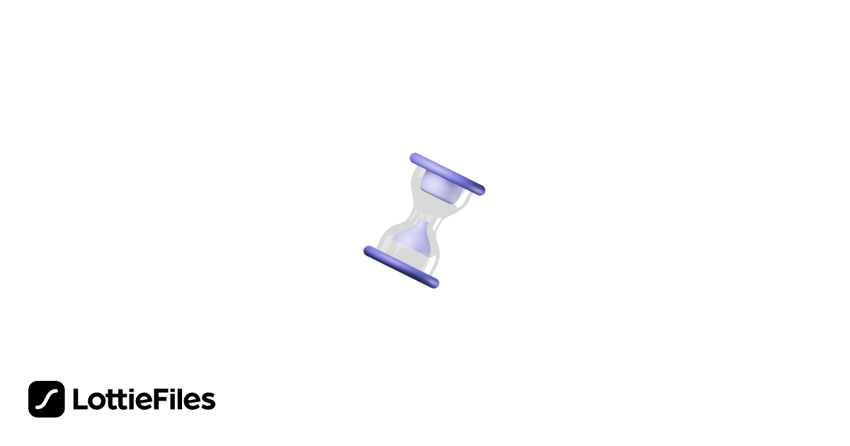 Free Hourglass Animation by Marina P | LottieFiles