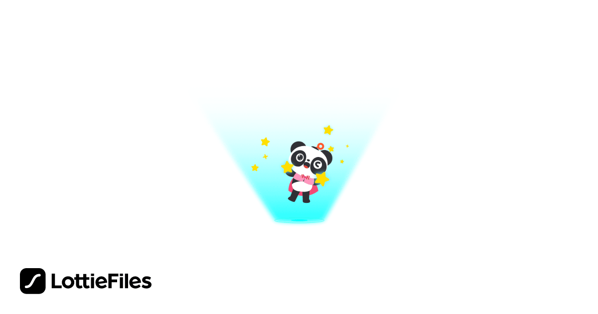 Free Panda Reward Animation by Beecher | LottieFiles