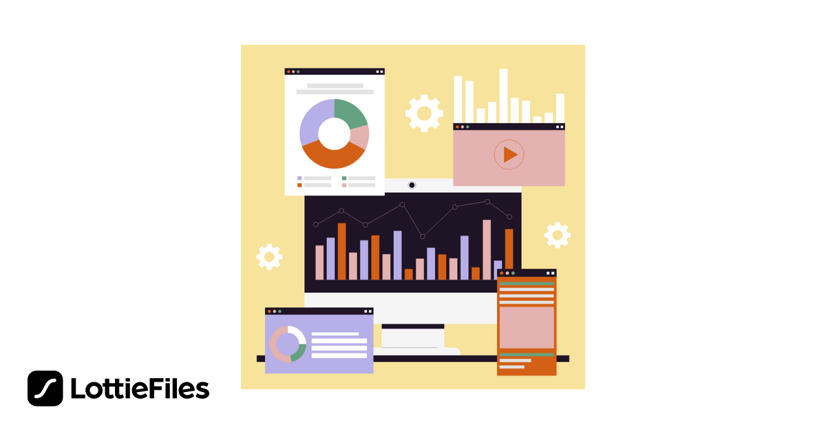 Free Analytics graph Animation by Priyanshu Rijhwani | LottieFiles
