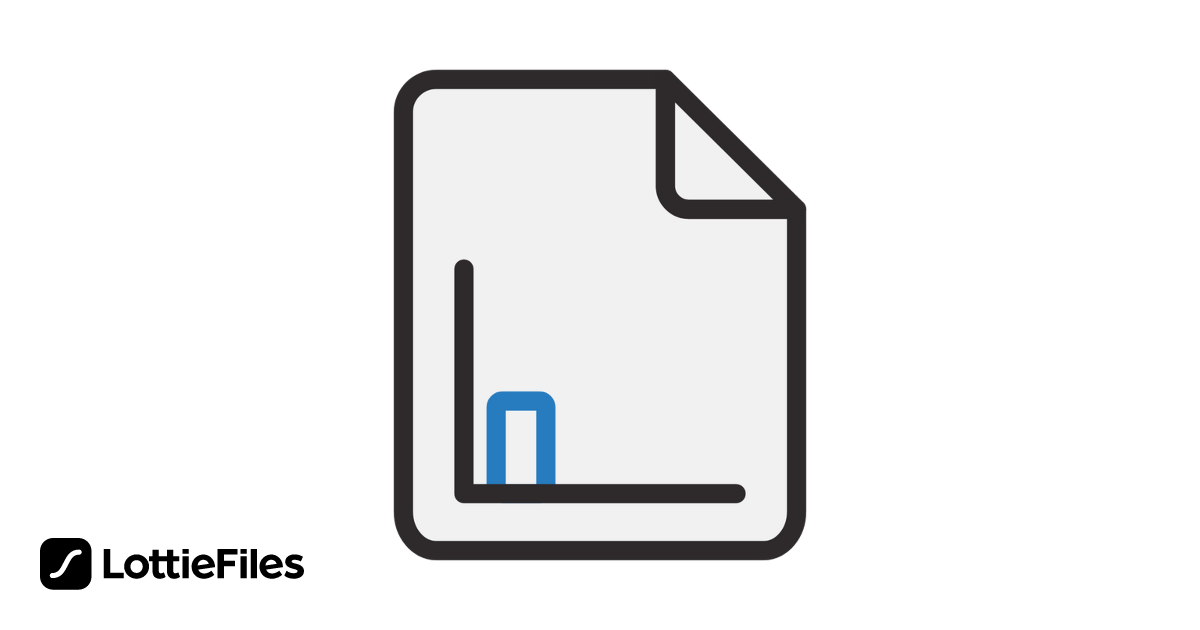 BEARicons의 무료 STATITSICS FILE 애니메이션 | 로티파일