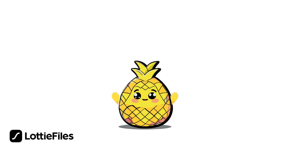 Free Pineapple Animation by Nurlan Bissenov | LottieFiles
