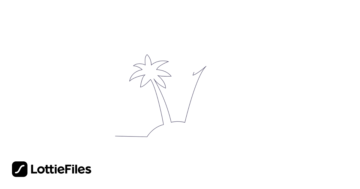 Free Tree One line animation Animation by Poritos Roy | LottieFiles