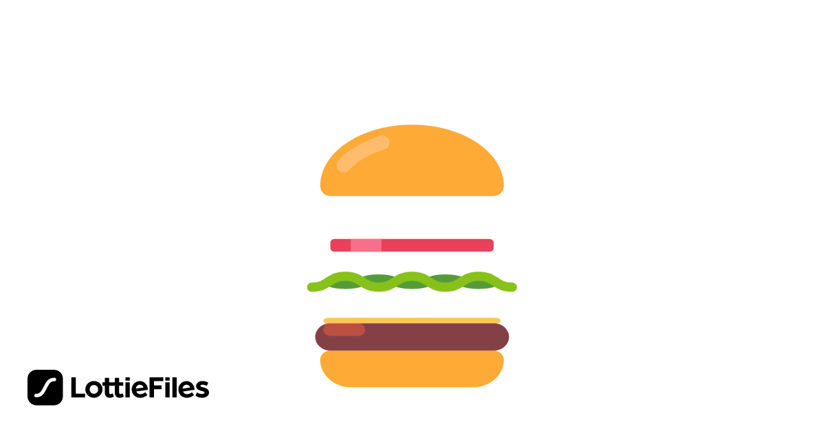 Free Burger/sandwich Animation by Suhayra Sarwar | LottieFiles