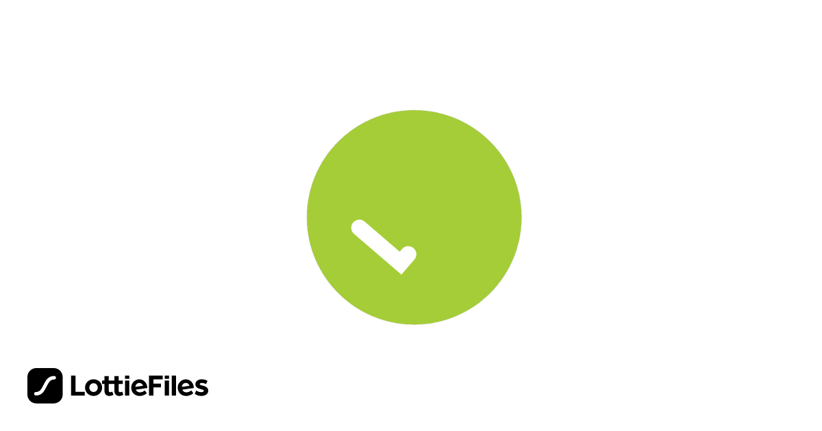 Free check mark Animation by איתי בן חמו | LottieFiles