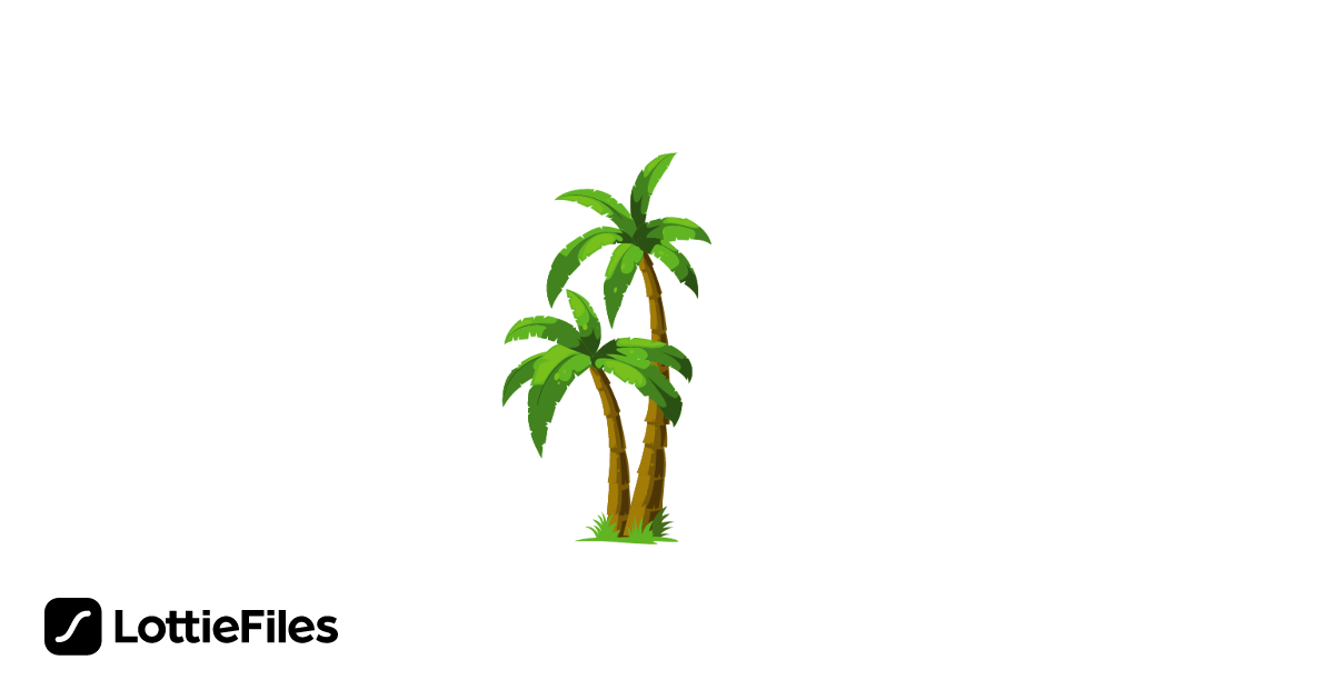 Free Palm Tree Leaf Animation Animation by MD NURUZZAMAN | LottieFiles