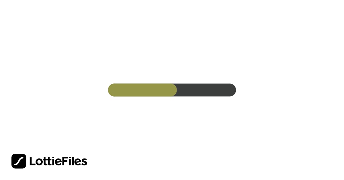 Free progress bar Animation by clement douchin | LottieFiles