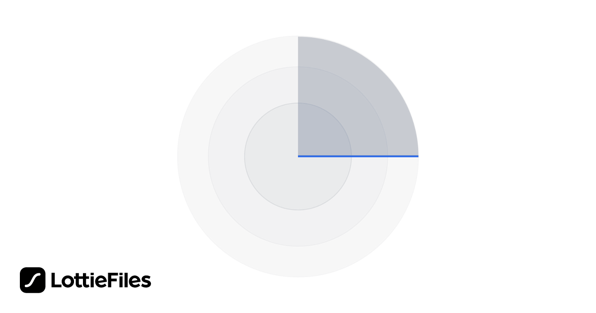 Free radar Animation by Xianghe Li | LottieFiles