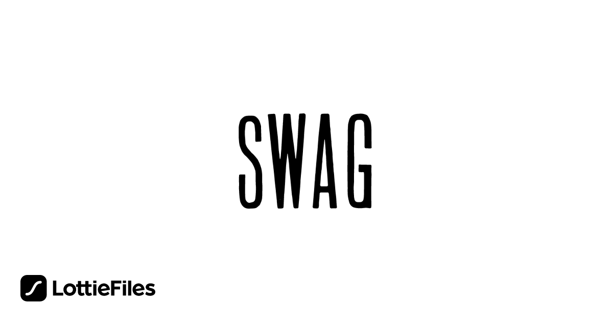 Animación gratuita de SWG SWAG de Peri Vardi | LottieFiles