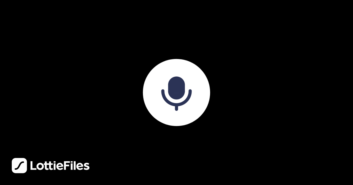 Free Voice-expand_picking Animation by Eric Don | LottieFiles