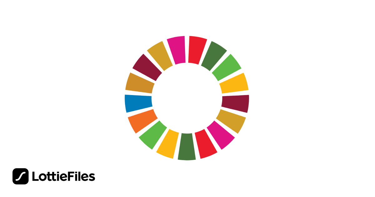 Free SDGs' 17 goals Ring Animation by Akiko | LottieFiles
