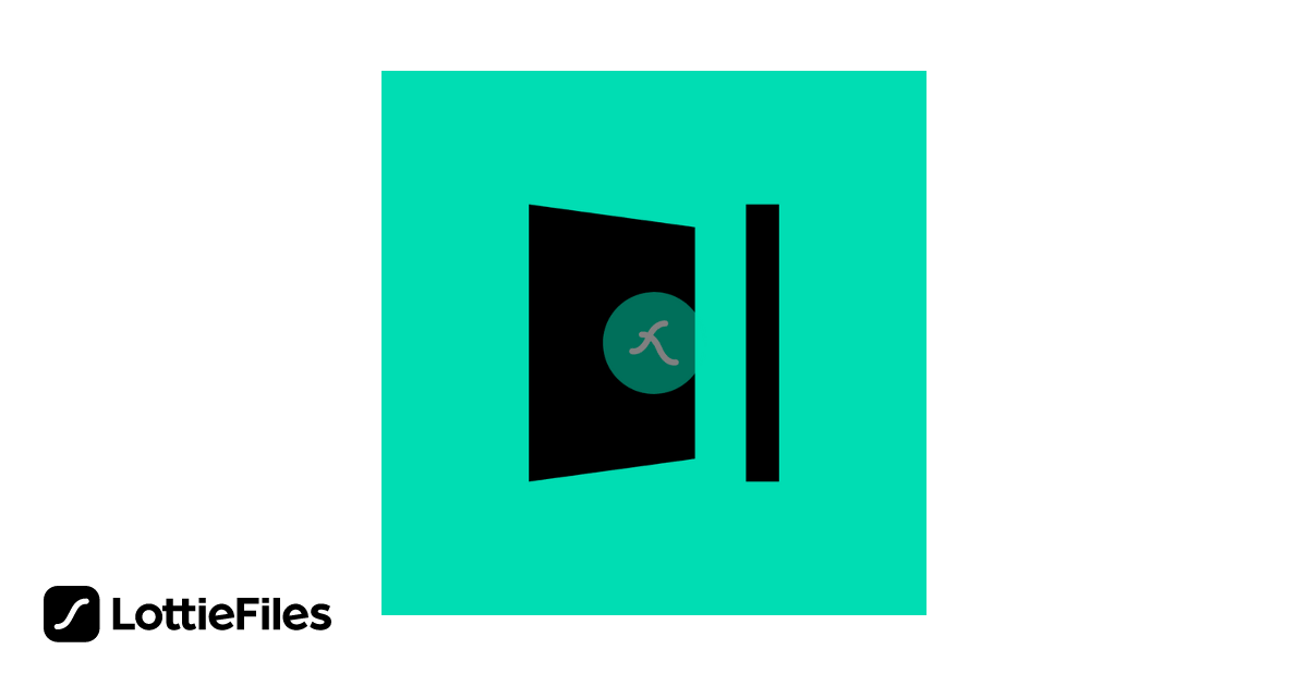 Free Exentra logo Lottie JSON animation Animation by LottieJSON ...