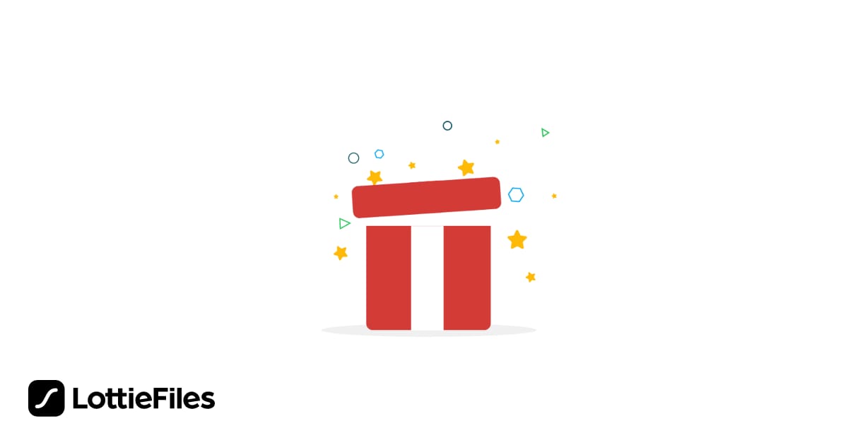 Free Red Gift Box Animation by Akhilesh Singh | LottieFiles