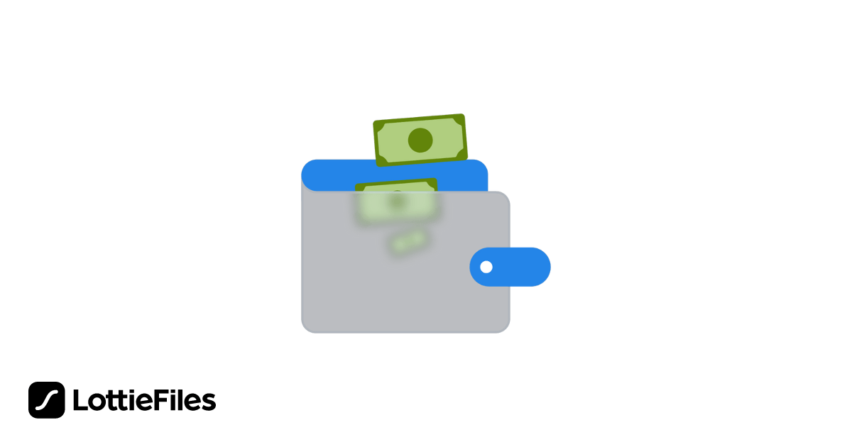 Free Wallet Money Animation by SM Rony | LottieFiles