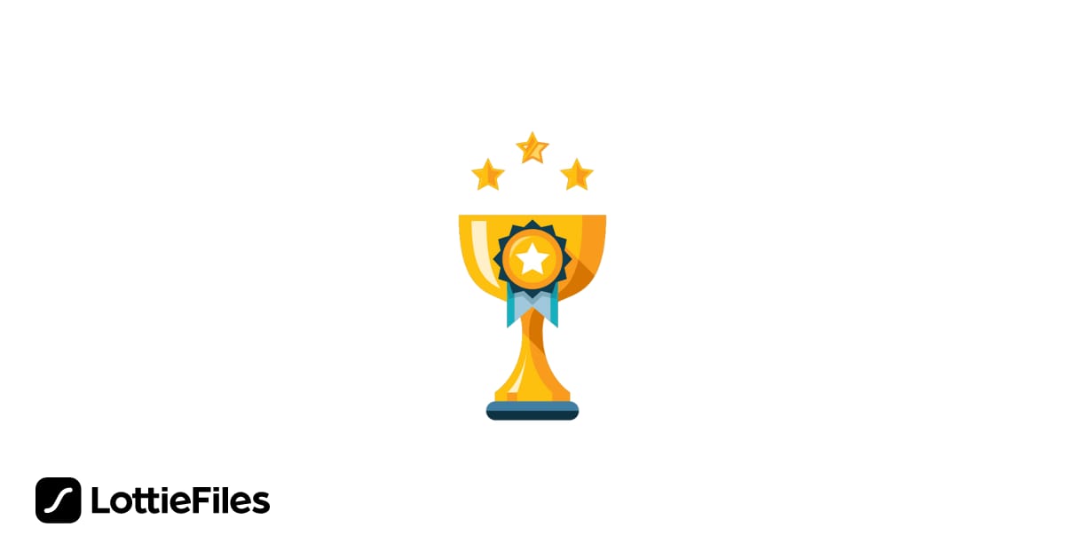 Free trophy Animation by Iroshan Kulatunga | LottieFiles