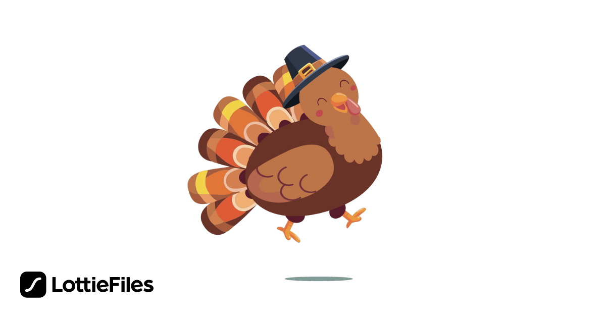 Free Thanksgiving Turkey Animation by Isis Atena | LottieFiles