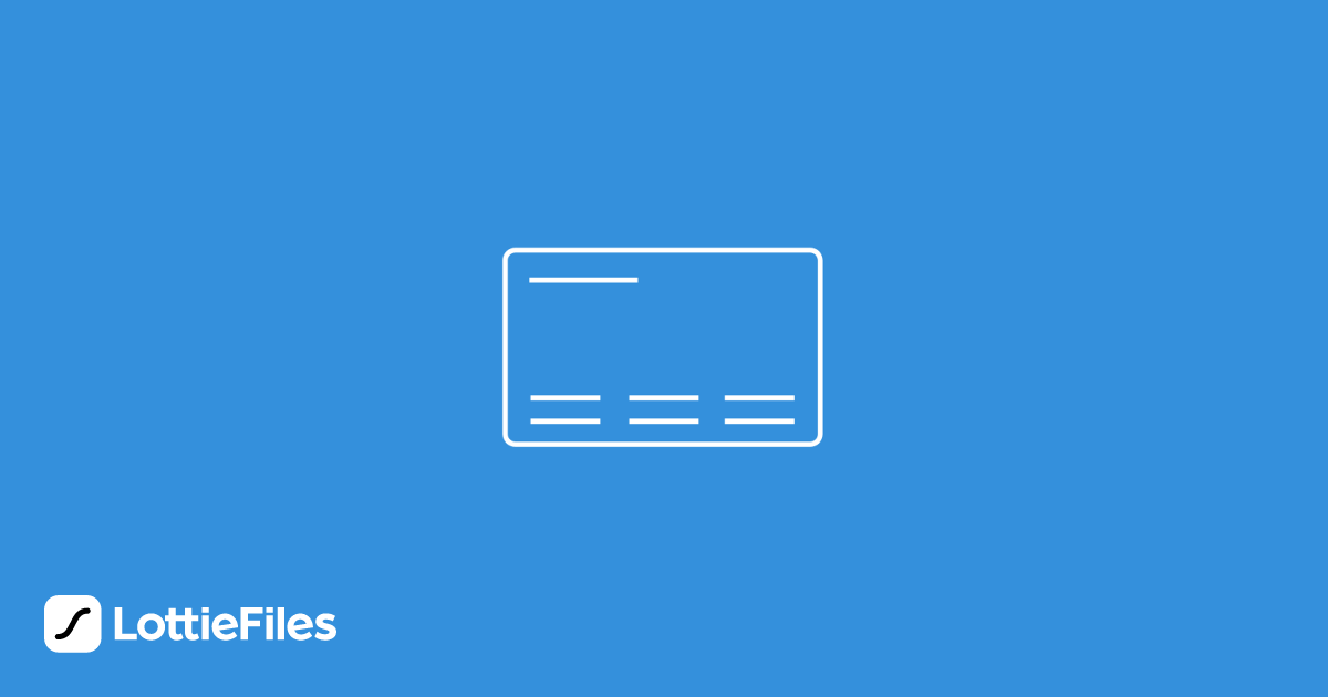 Free ID Card Turn Back Side Animation by Ruslan UX | LottieFiles