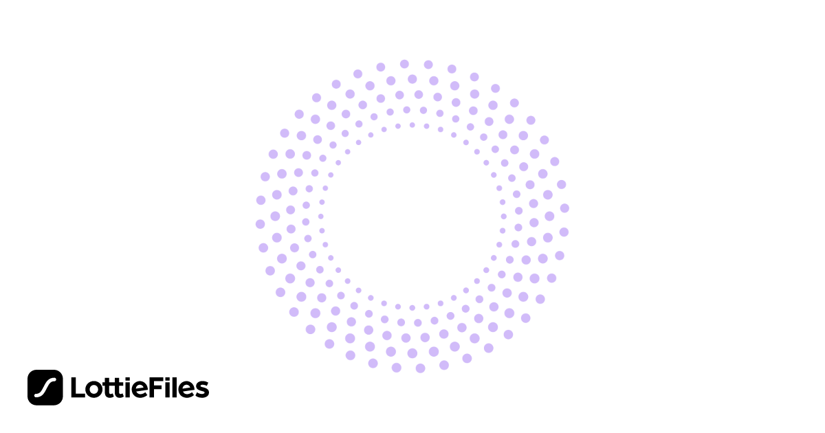 Free growing dots Animation by Sara Alashqar | LottieFiles