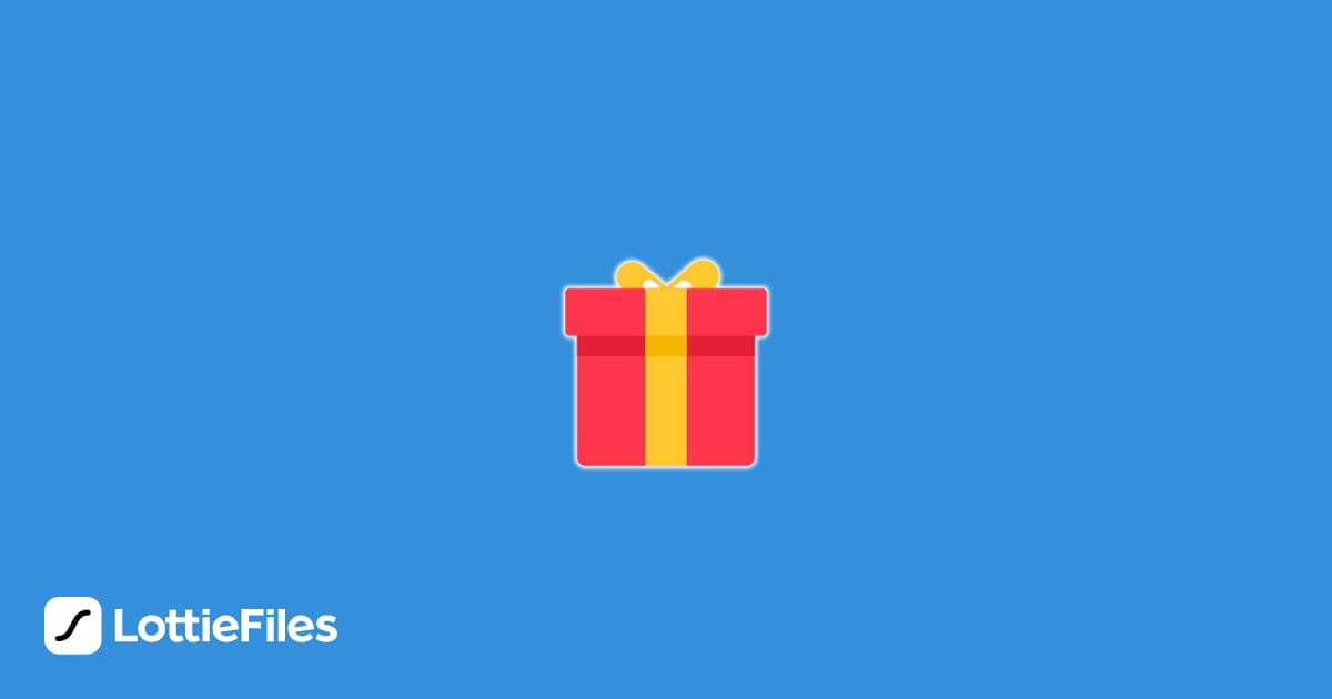 Free gift box Animation by 서동주 | LottieFiles