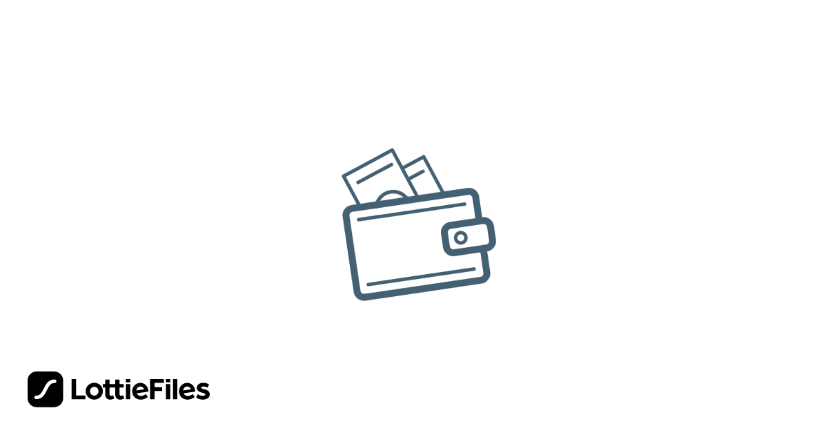 Free Wallet Animation by NAC Creative | LottieFiles
