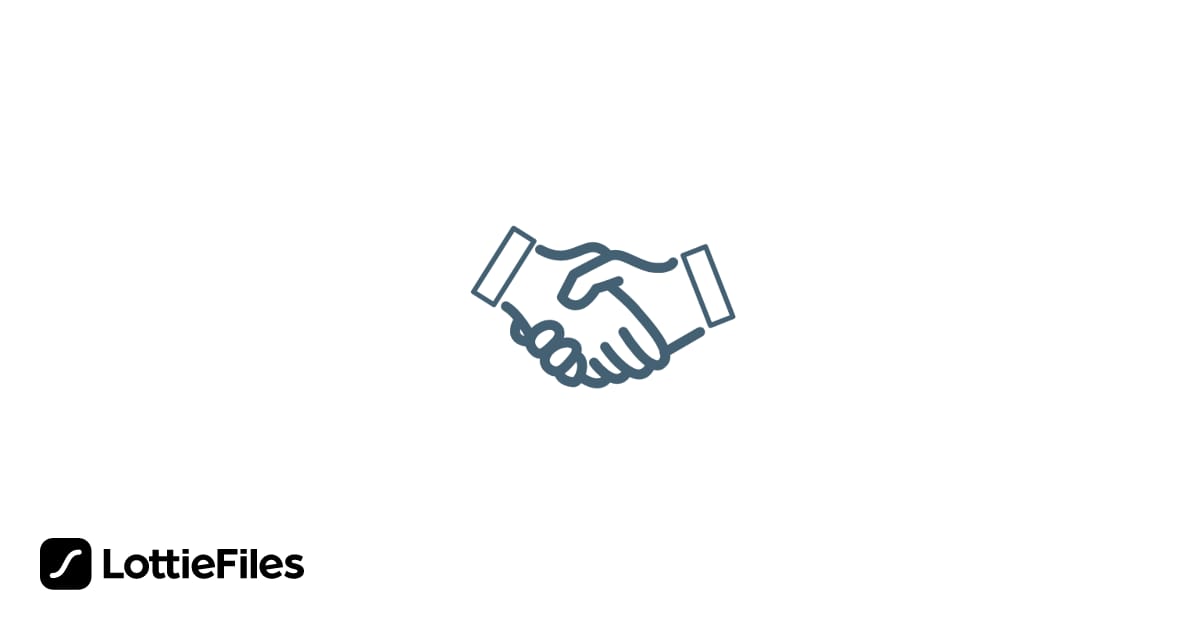 Free Handshake Animation by NAC Creative | LottieFiles