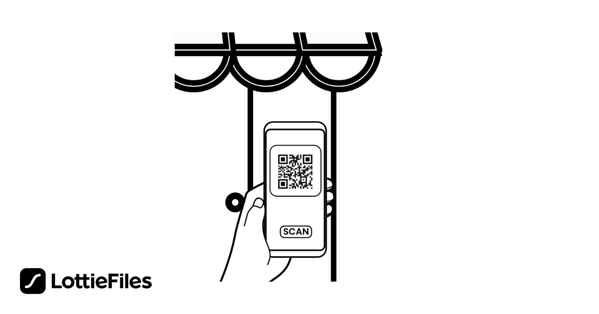 Free QR code scanning Animation by Motionstk.studio | LottieFiles