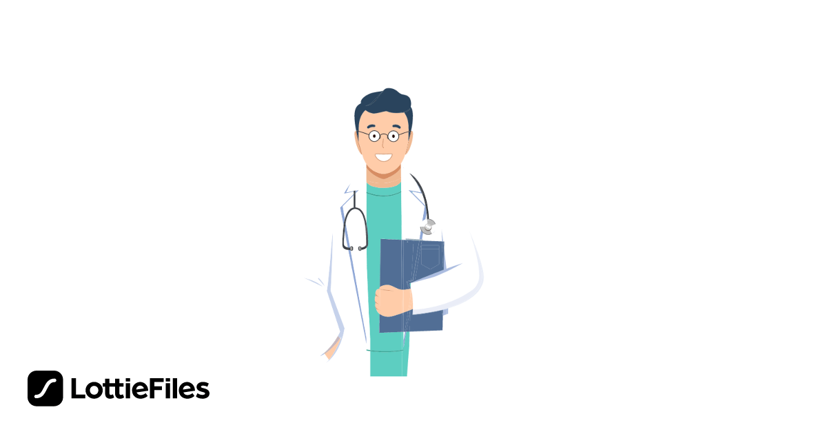 Free doctor moving up Animation by Abril Gómez | LottieFiles