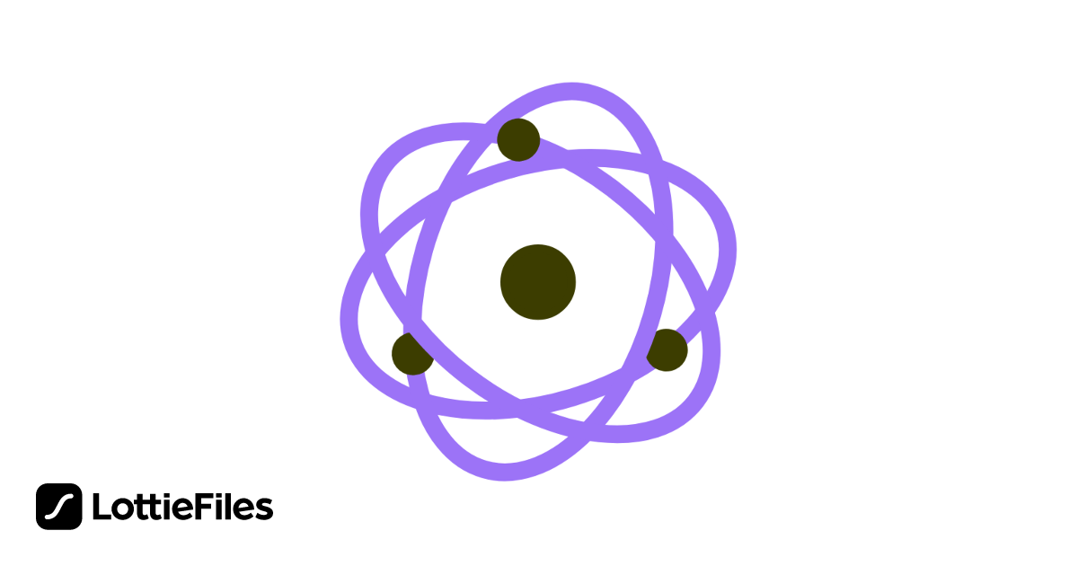Free atom Animation by corey banaszak | LottieFiles