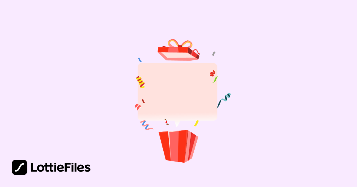 Free Surprise Box Opening Animation by Dezinux | LottieFiles