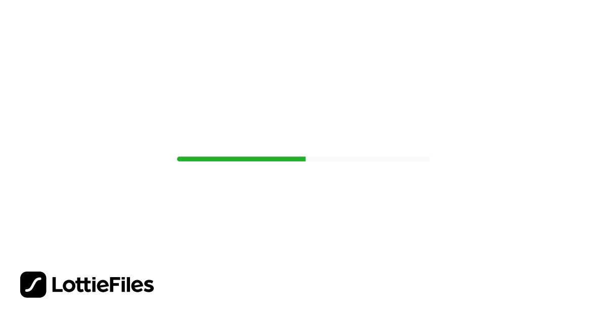 Free Progress Bar Animation Animation by KimTomasik | LottieFiles