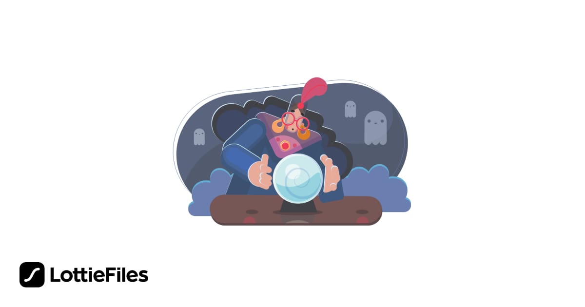 Free Psychic reading Animation by Francis Colly | LottieFiles